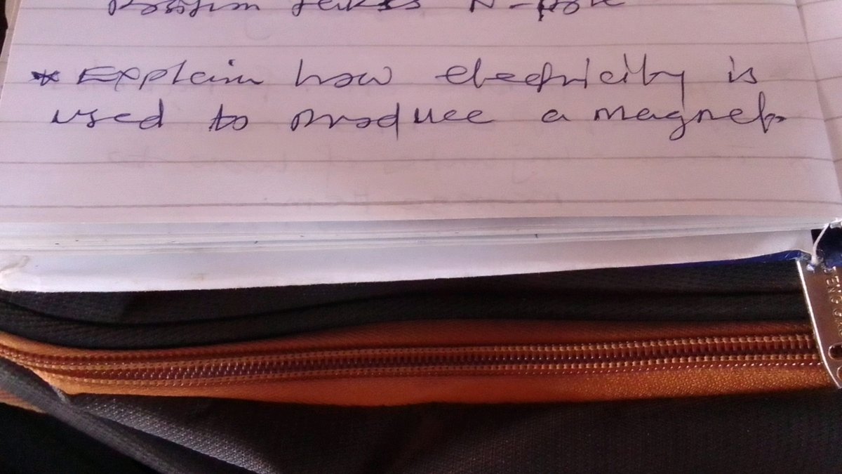 Explain how electricity is used to produce a magnet. | Filo