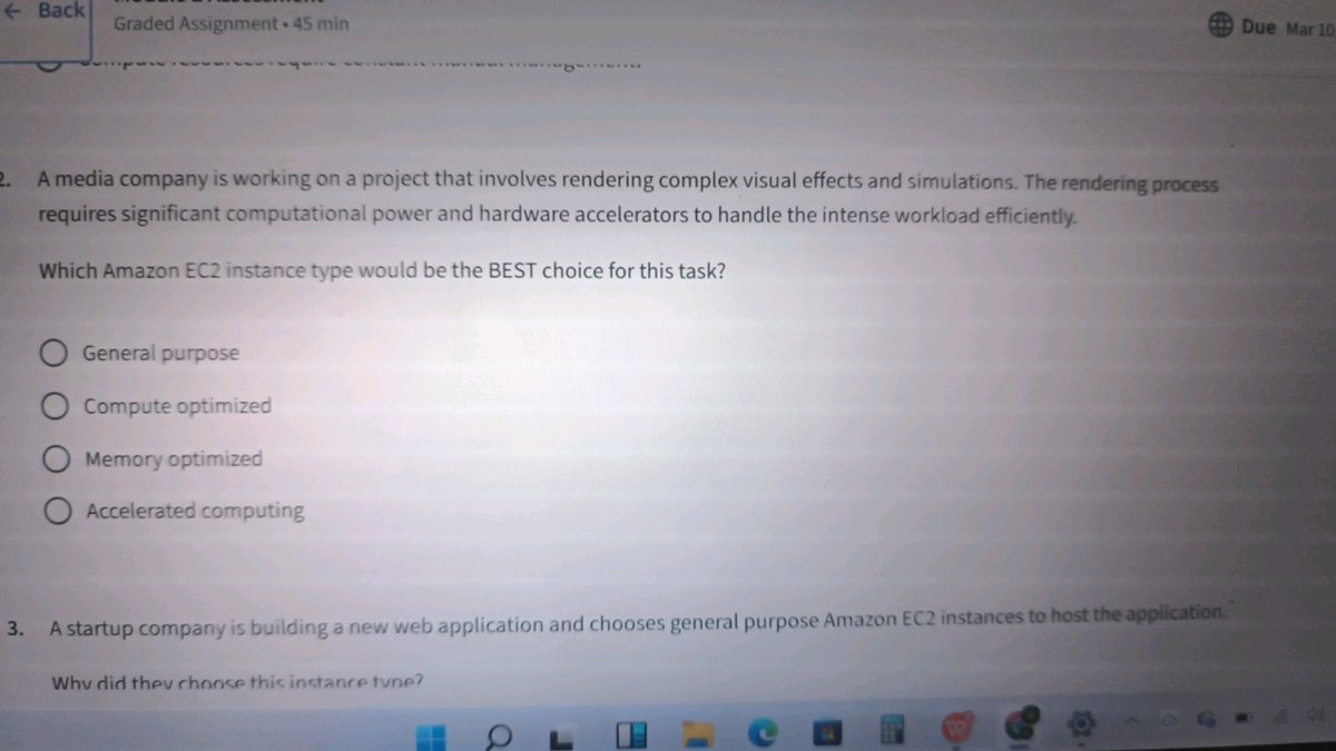 A media company is working on a project that involves rendering complex v..