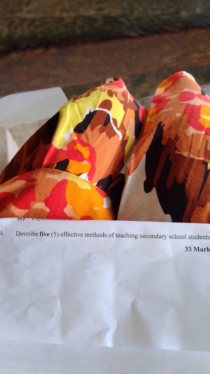 Describe five (5) effective methods of teaching secondary school students..