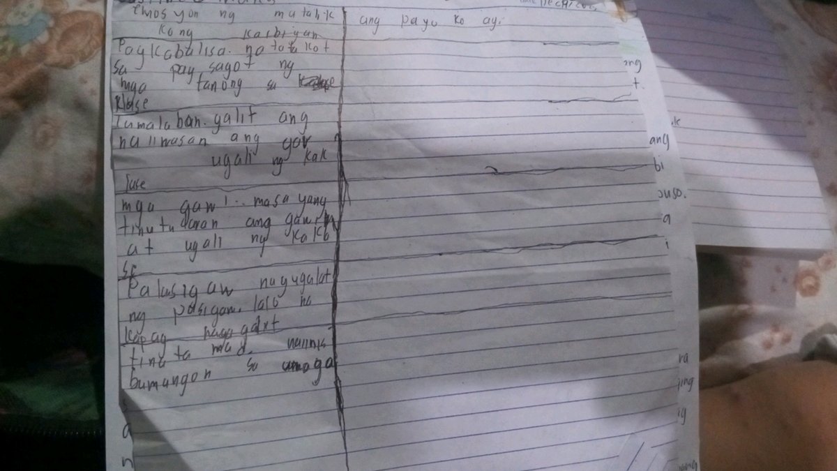 emosyon ng matalik kong kaibigan Pagkabalisa. Natatakot sa pagsagot ng mg..