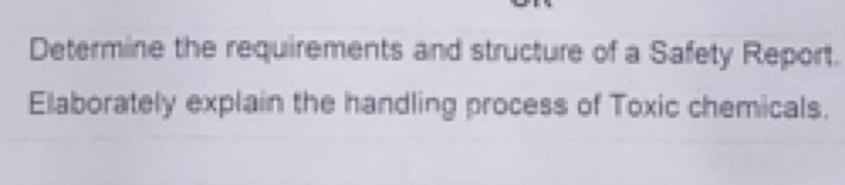 Determine the requirements and structure of a Safety Report. Elaborately