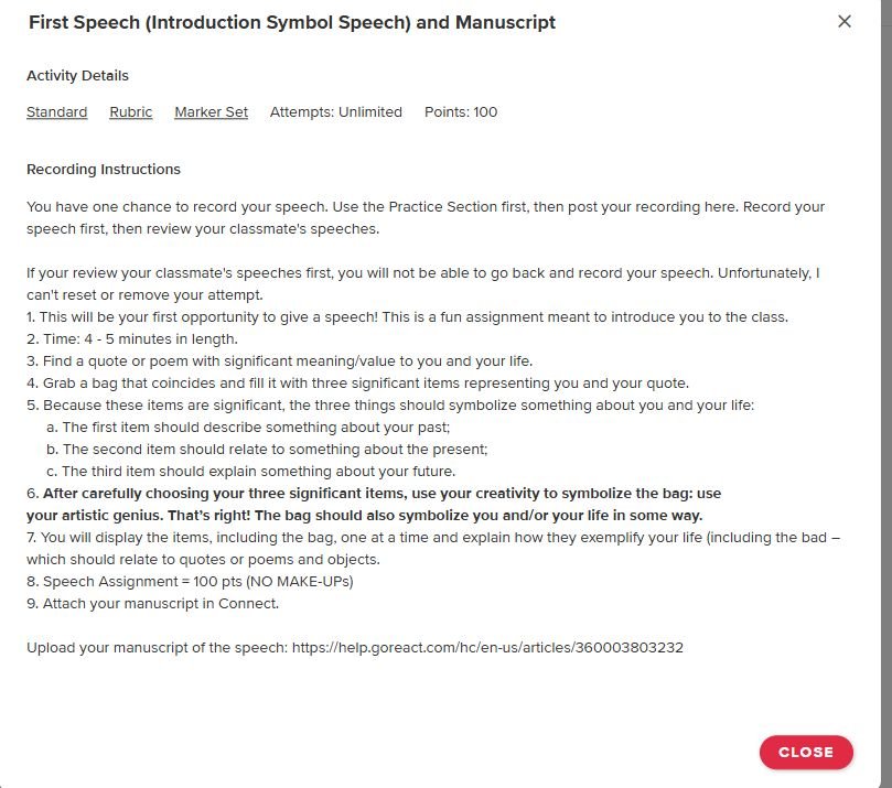 Here is the original image: First Speech (Introduction Symbol Speech) an..