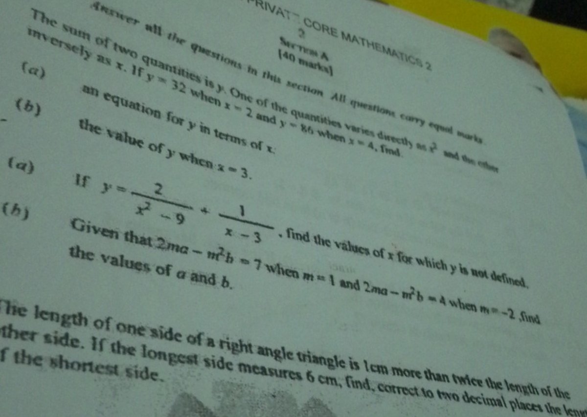 Answer all the questions in this section. All questions carry equal marks..