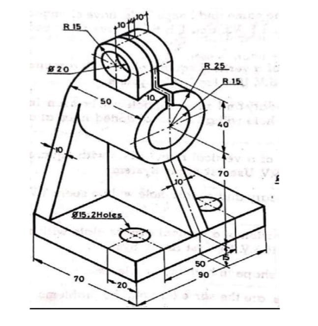 The user has provided an isometric drawing with dimensions and is likely
