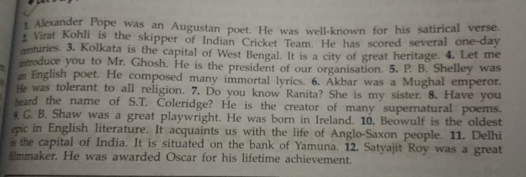 Alexander Pope was an Augustan poet. He was well-known for his satirical