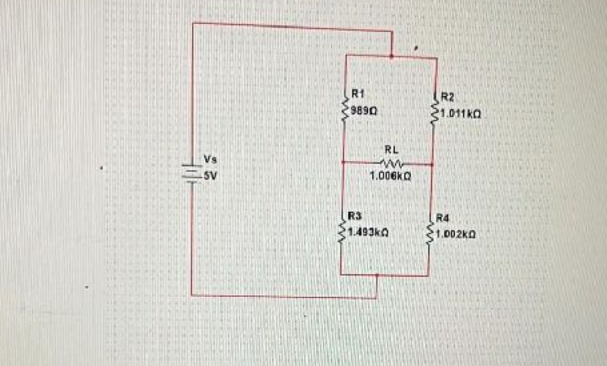 The image shows an electrical circuit diagram. It includes a voltage sour..