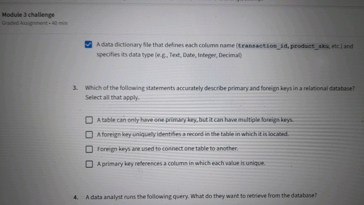 Which of the following statements accurately describe primary and foreign..