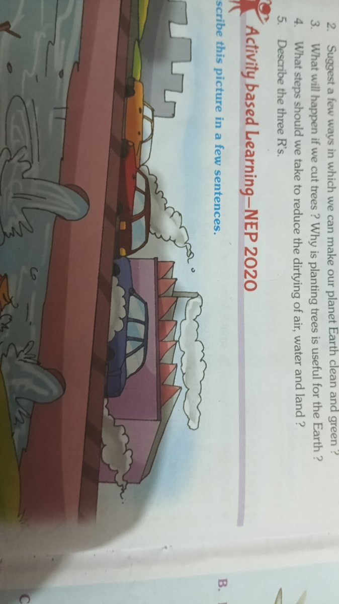 Here are a few questions based on the provided image and text: Describe