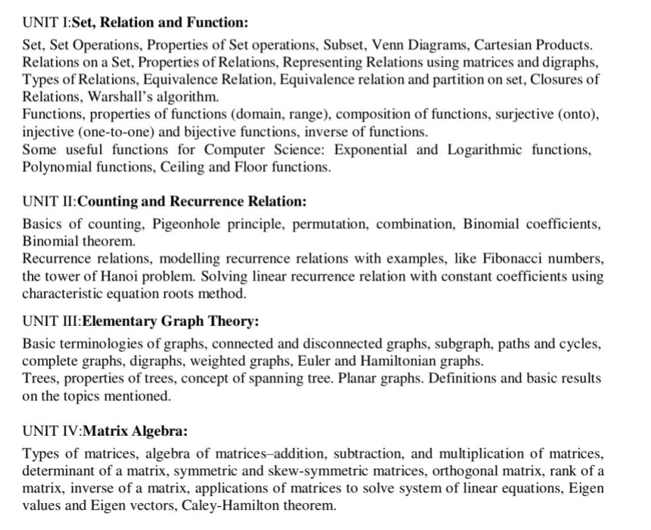 Give me a proper BCA mathematics exam question paper and question is expe..
