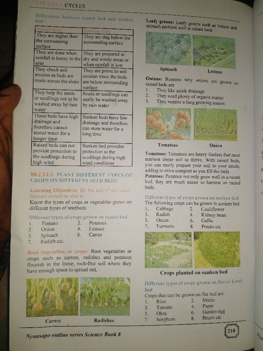 The provided text discusses different types of crops and their suitabilit..