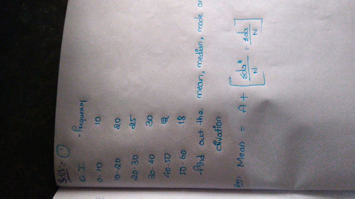 Given the following frequency distribution: | Class Interval (CI) | Freq..