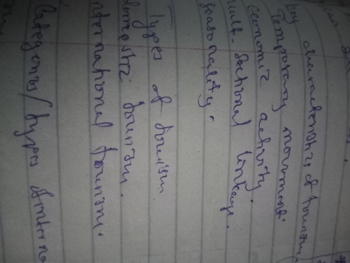 Explain deeply with examples the characteristics and types of tourism, in..