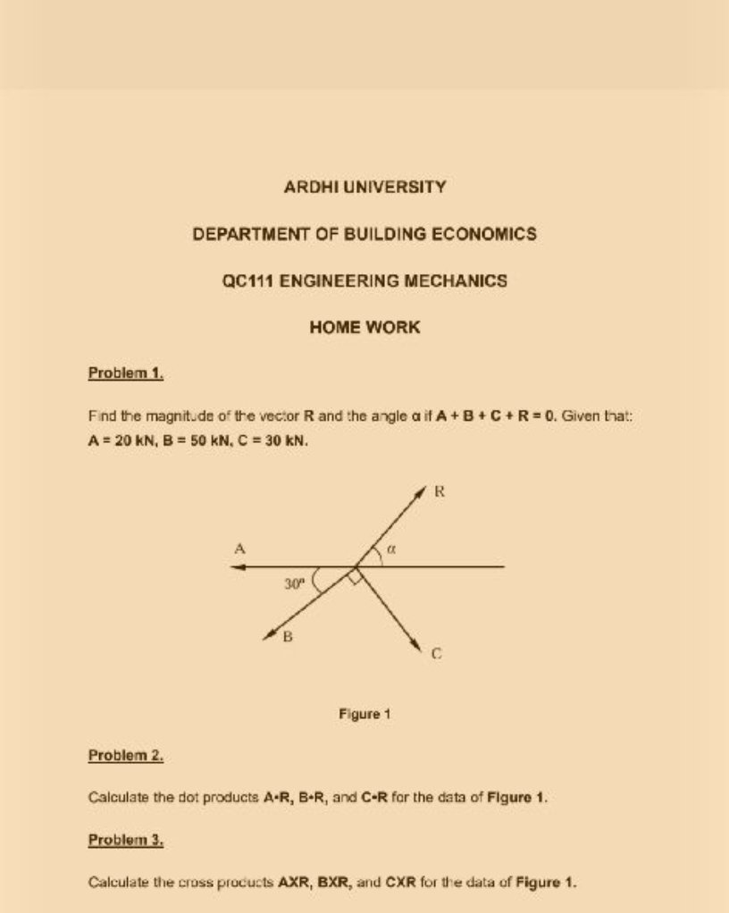ARDHI UNIVERSITY DEPARTMENT OF BUILDING ECONOMICS QC111 ENGINEERING MECHA..