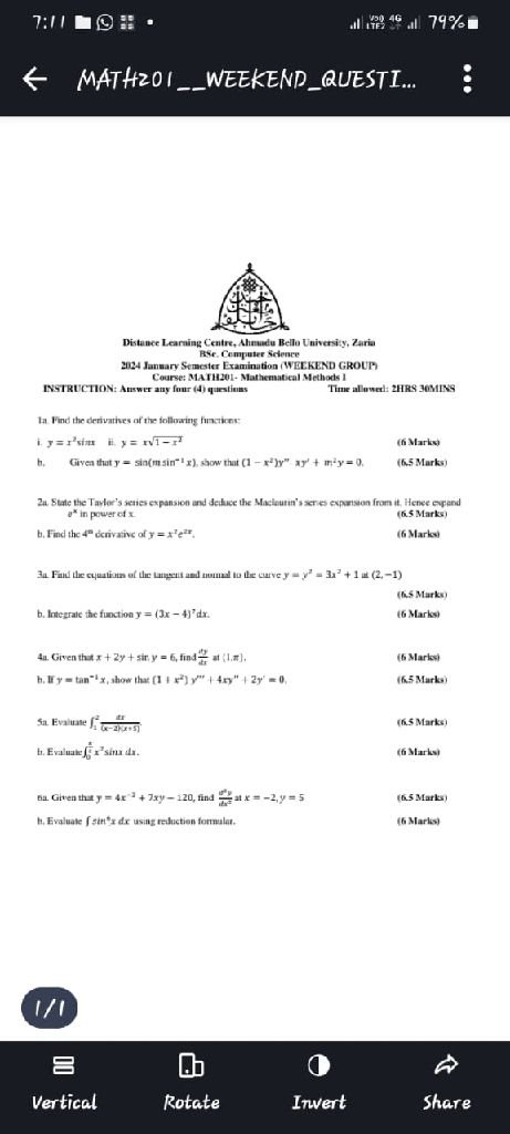 Distance Learning Centre, Ahmadu Bello University, Zaria BSc. Computer Sc..