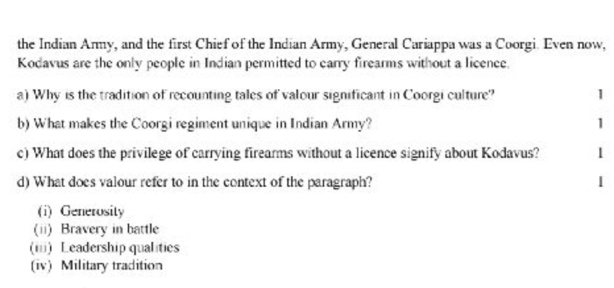 the Indian Army, and the first Chief of the Indian Army, General Cariappa..