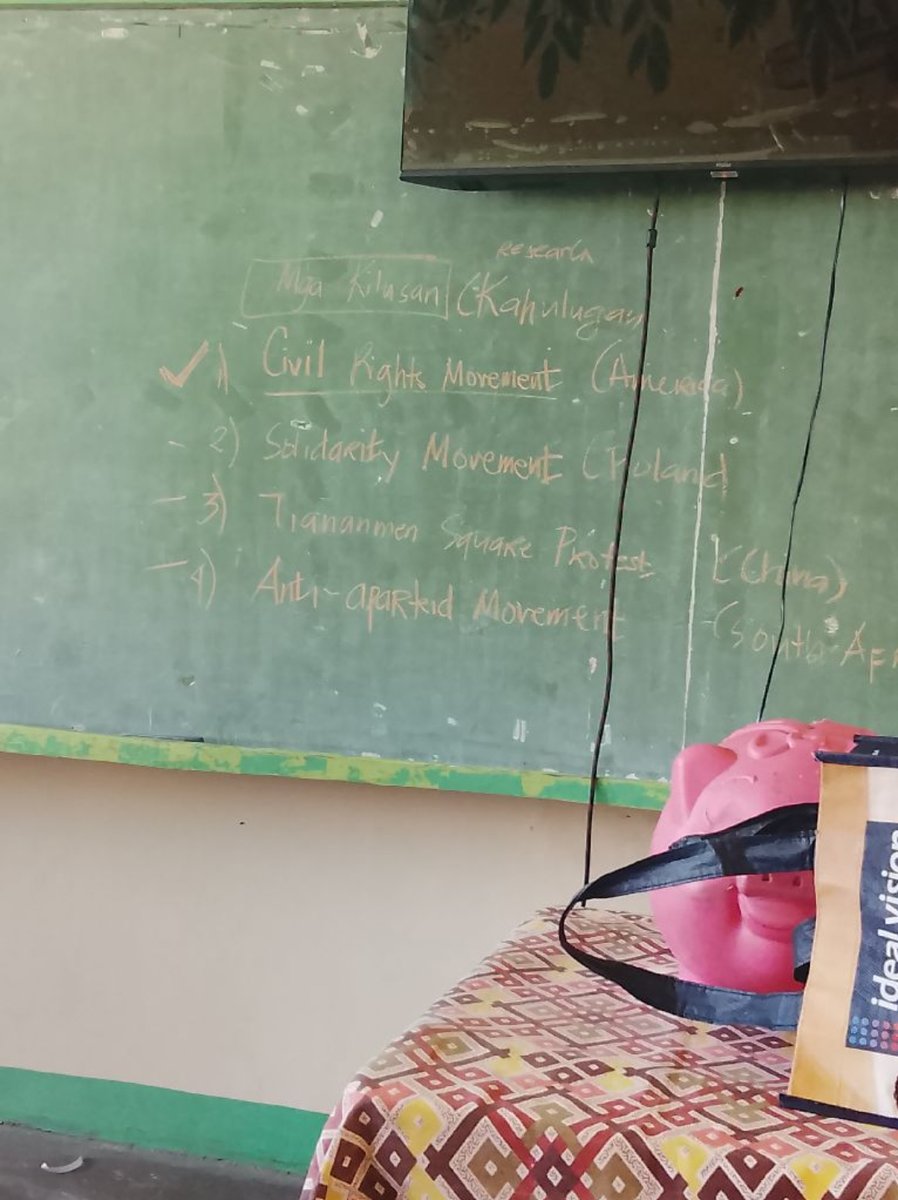 Research: Mga Kilusan (Kahulugan) Civil Rights Movement (America) Solidar..