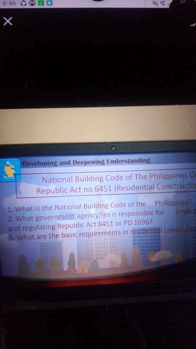 Developing and Deepening Understanding National Building Code of The Phil..