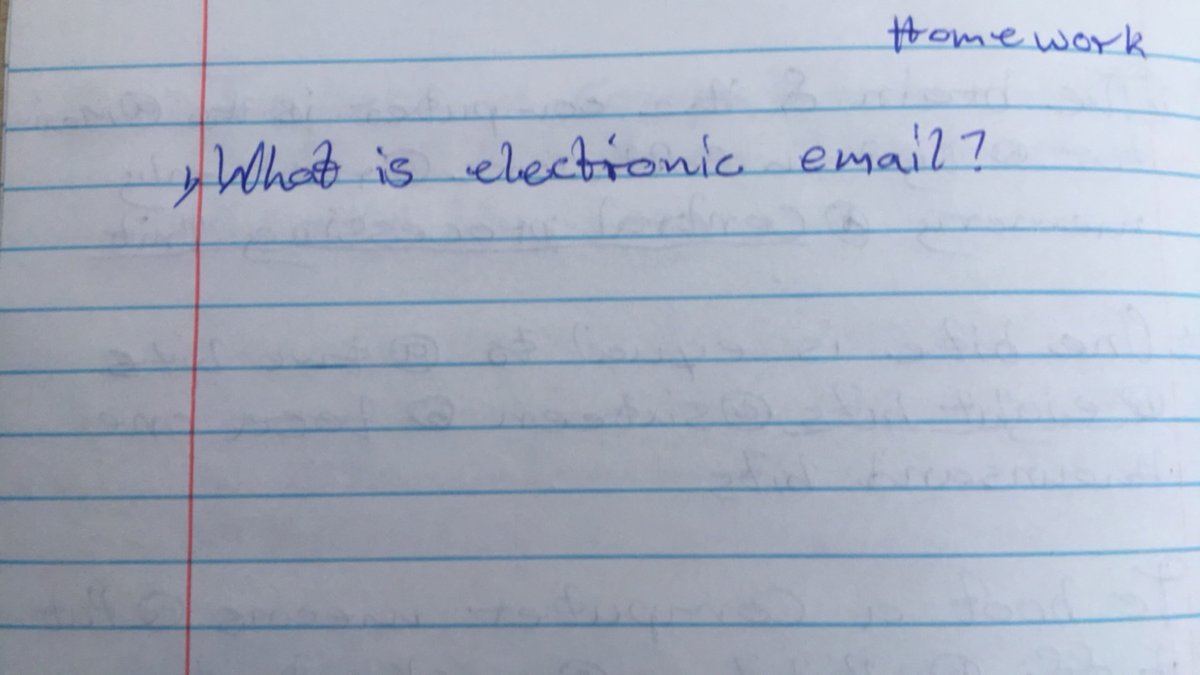 What is electronic email? | Filo