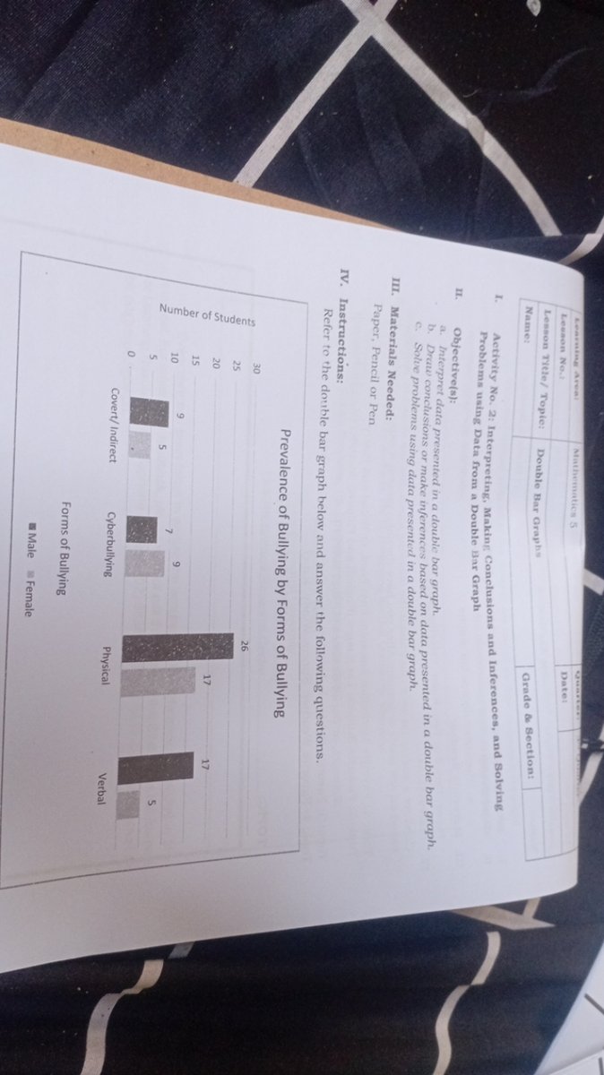 Activity No. 2: Interpreting, Making Conclusions and Inferences, and Solv..