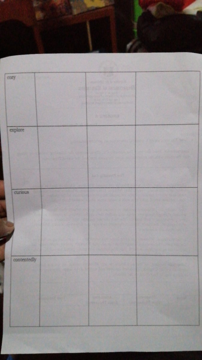 The image shows a table with four rows and three columns. The first colum..