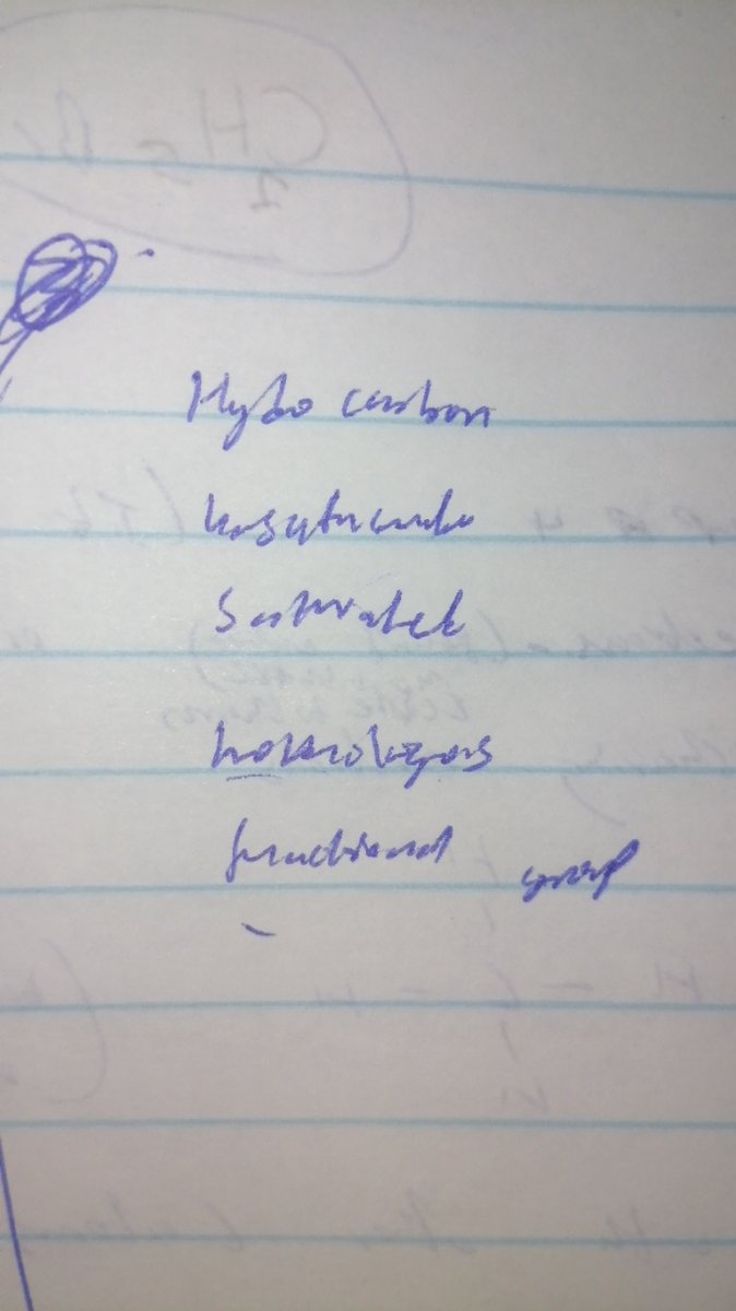 Hydrocarbon Unsaturated Saturated Homologous Functional group | Filo
