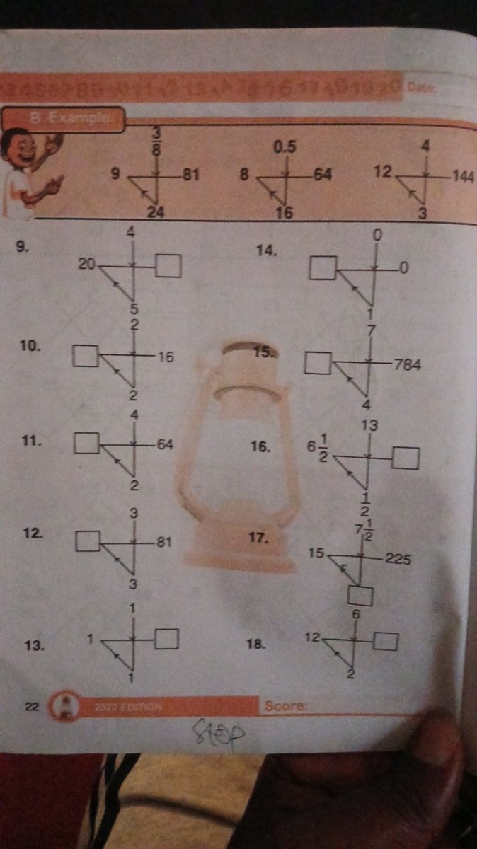 B. Examples Solve the following problems based on the given examples: E..
