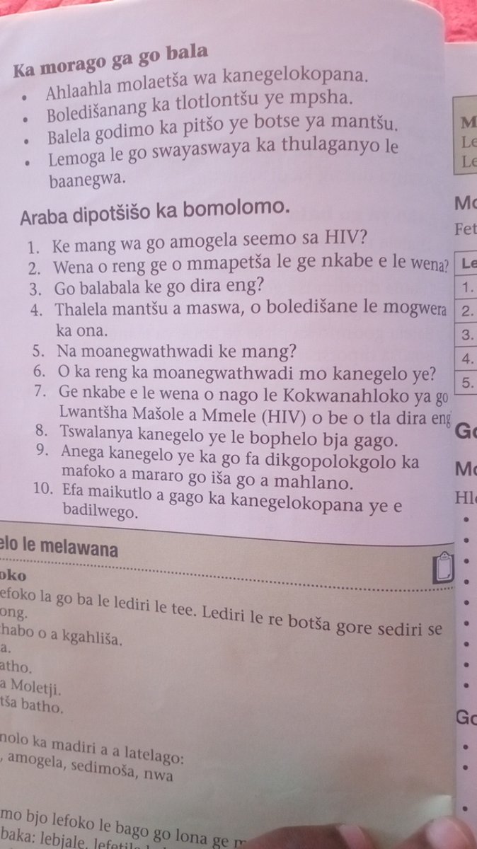 Here are some questions based on a reading passage. Please answer them or..