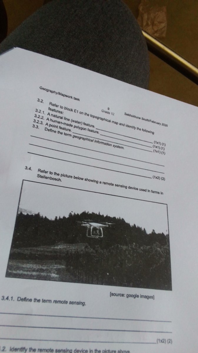 Geography/Mapwork task Grade 12 Sekhukhune South/February 2026 3.2. Re..