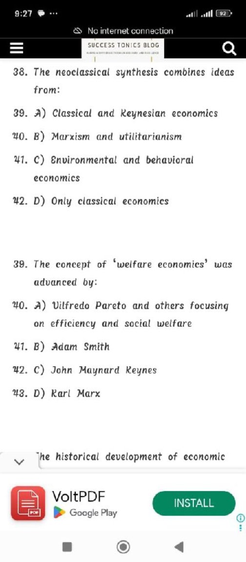 The neoclassical synthesis combines ideas from: A) Classical and Keynesia..