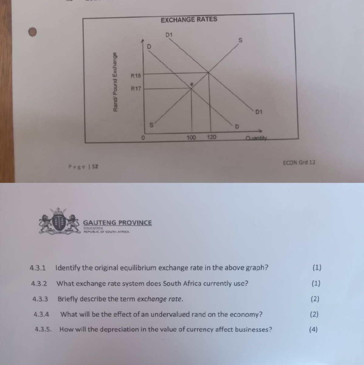 Here are some questions based on the provided graph and economic concepts..