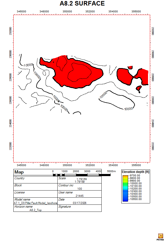 Calculate the area of the map and provide a number of grid that will suit..