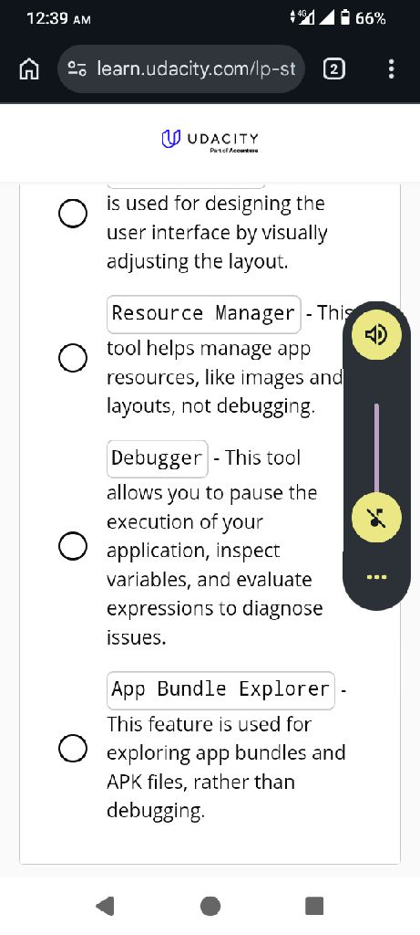 Which tool is used for designing the user interface by visually adjusting..