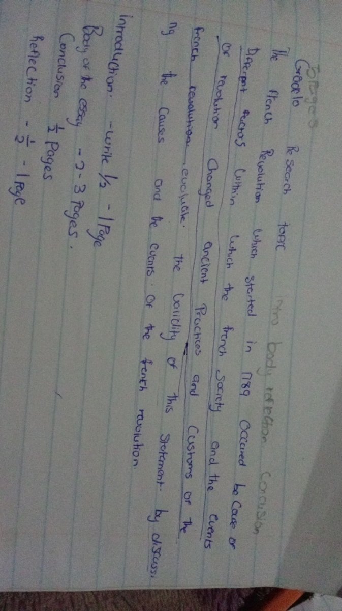 Here is a research topic and essay structure for an essay on the French R..