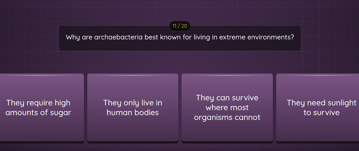 Why are archaebacteria best known for living in extreme environments? A...
